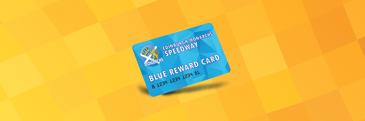 Blue Reward Card Unveiled | News Centre | Edinburgh Monarchs Speedway